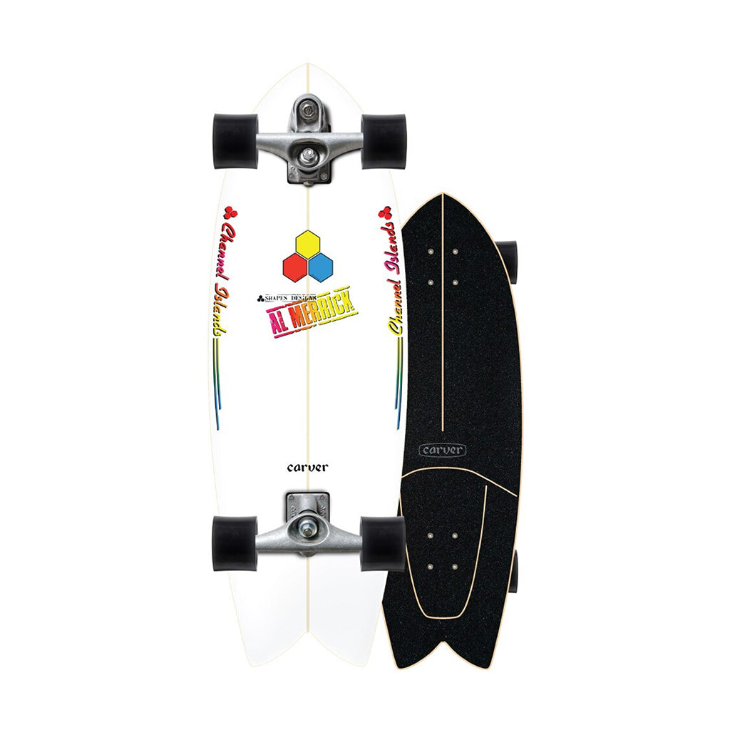 Carver x Channel Islands / Al Merrick | Fishbeard Surf Skate Complete ...