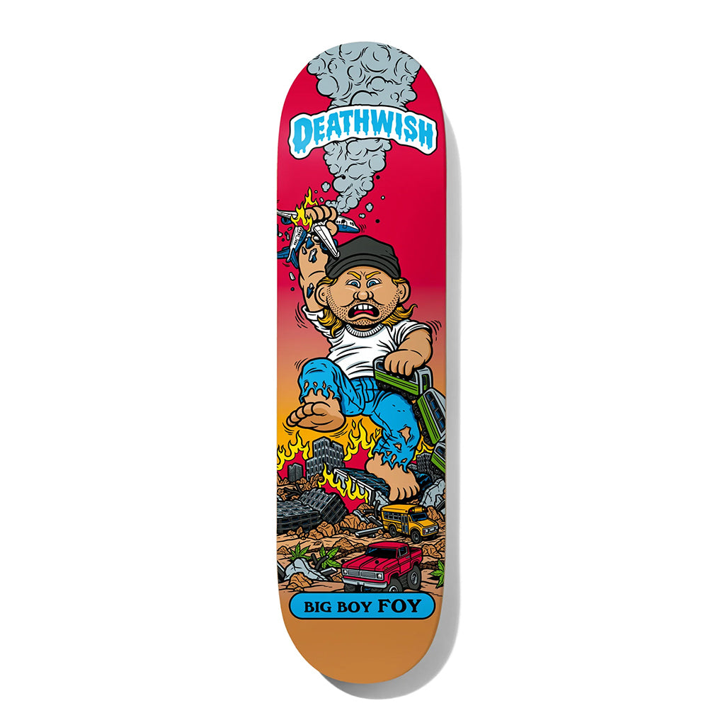 Deathwish x Jamie Foy | Big Boy Foy Low Life Kids Skateboard Deck. 8.2 ...