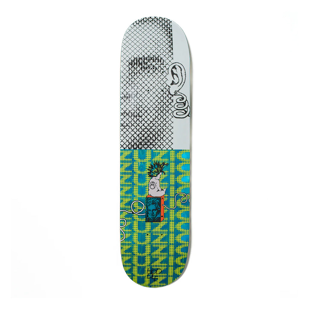 Hoddle x Simon Zuzic | Sound Torture Skateboard Deck. 8.25" x 32.0 ...