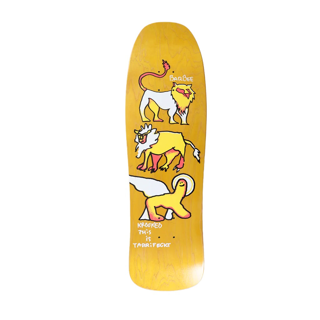 Krooked x Ray Barbee | Pride Street Shape Skateboard Deck. 9.5" x 31.7 ...