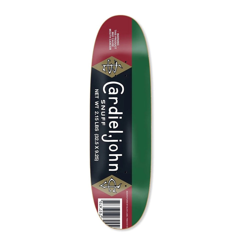BLACK LABEL X JOHN CARDIEL | SNUFF GREEN STRIPE REISSUE SKATEBOARD DEC ...