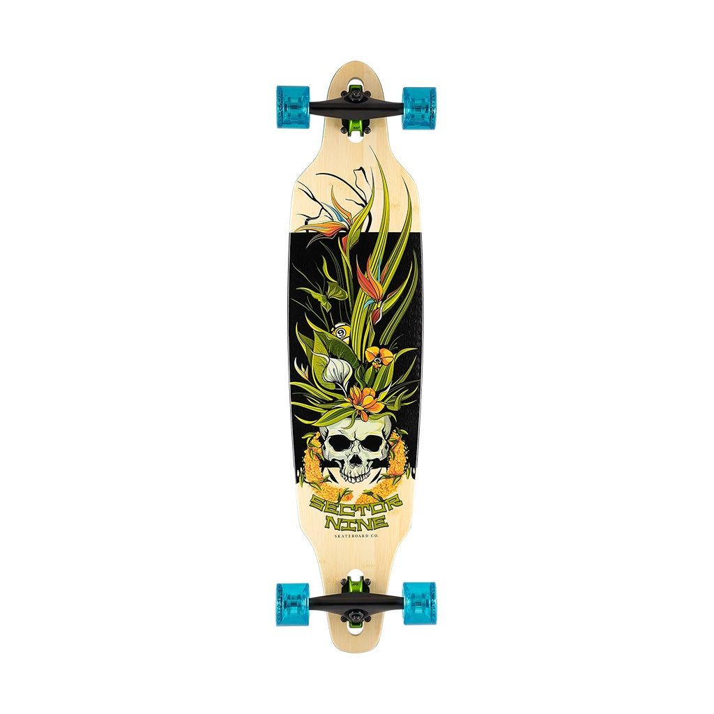 SECTOR 9 | LEI LOOKOUT COMPLETE LONGBOARD SKATEBOARD. 41.125" X 9.625 ...